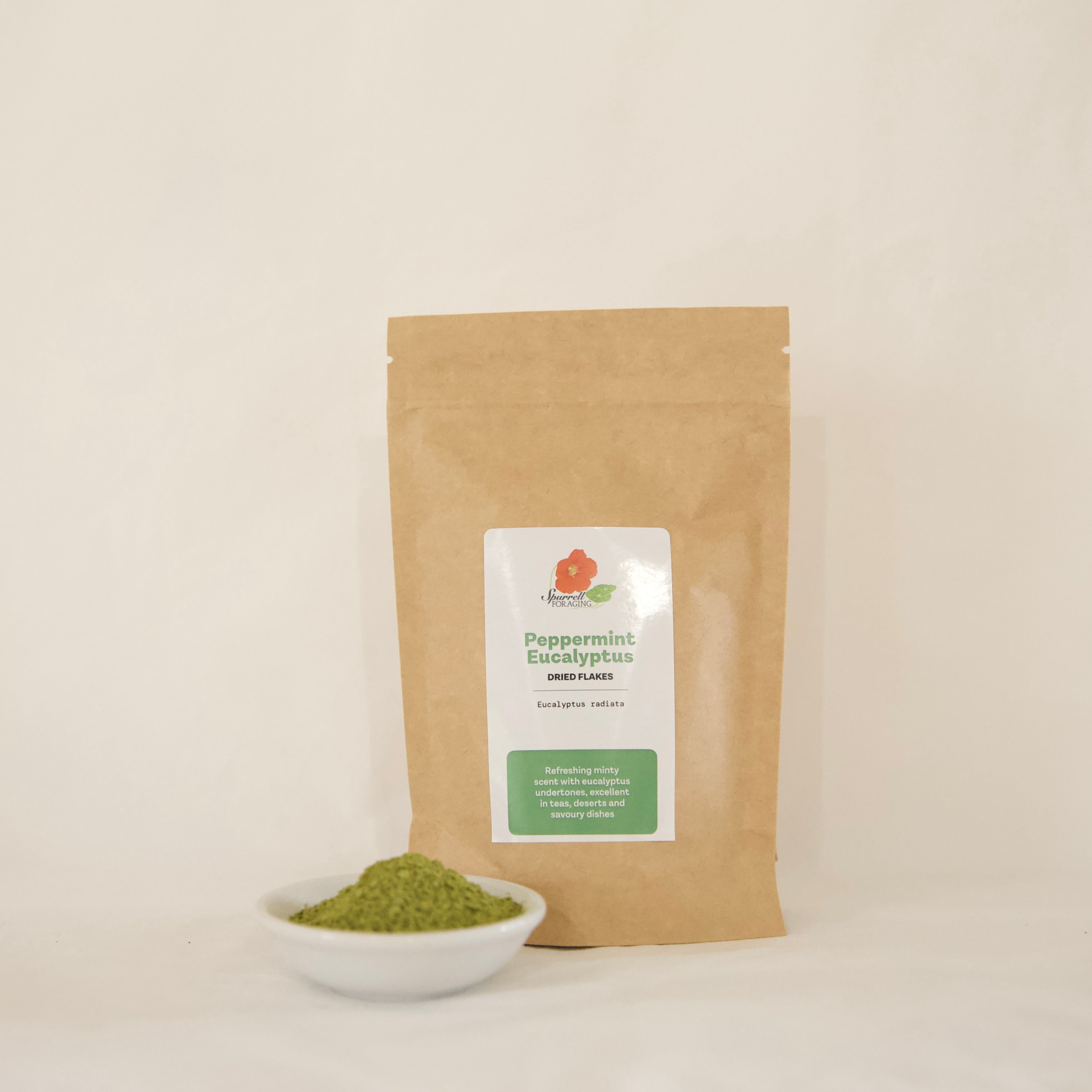 Eucalyptus - Peppermint - Dried Flakes – Spurrell Foraging Store